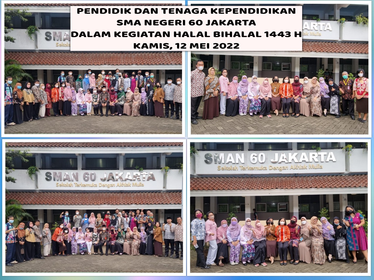 Halal Bihalal SMAN 60 Jakarta – SMAN 60 Jakarta