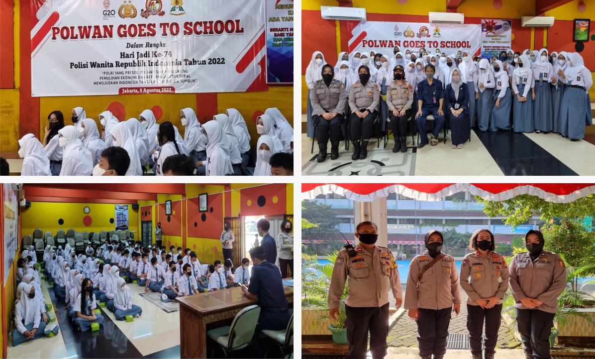Polwan Goes To School – SMAN 60 Jakarta
