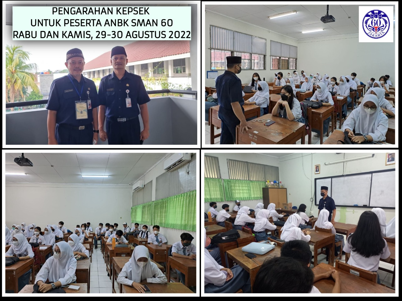 Pelaksanaan ANBK 2022 – SMAN 60 Jakarta