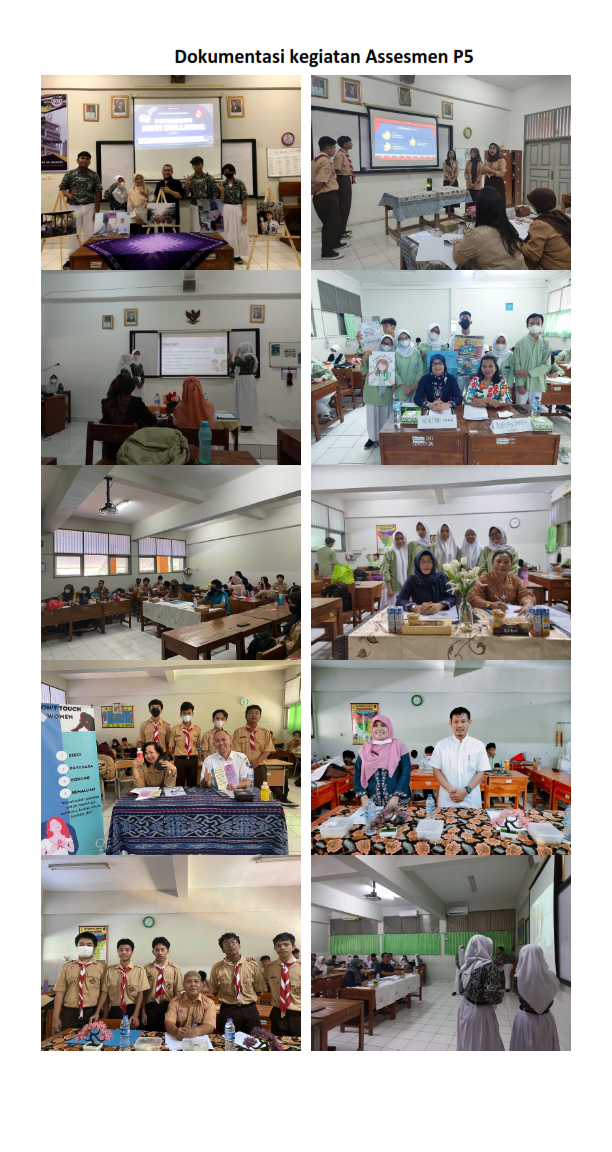Assesmen Projek Penguatan Profil Pelajar Pancasila (P5) – SMAN 60 Jakarta